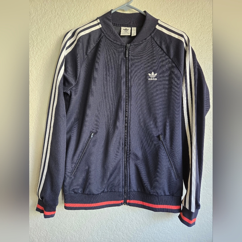 Adidas Original Blue Track Jacket - Gem
